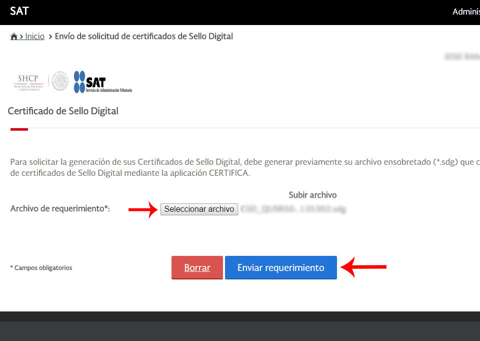 Como Generar y Tramitar el Certificado de Sello Digital (CSD) del SAT ...